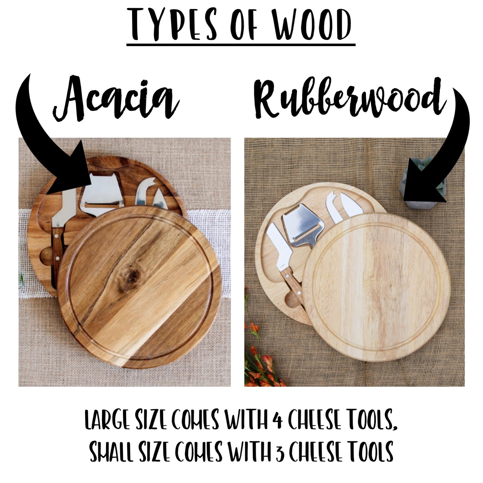Family Name Circular Cheese Board – Board Boutique Co.
